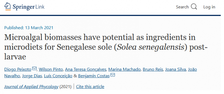 Publications GreenCoLab - ORIGINAL Article in J. Appl. Phycol.