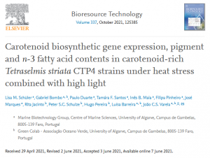 GreenCoLab Publications - ORIGINAL Article in Algal Research