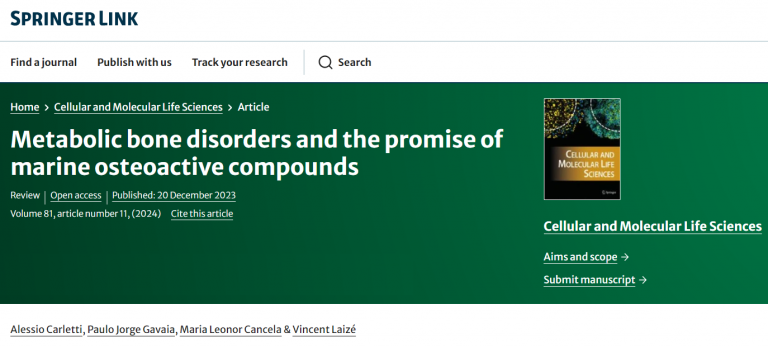 GreenCoLab Publications - Article at Cellular and Molecular Life Sciences