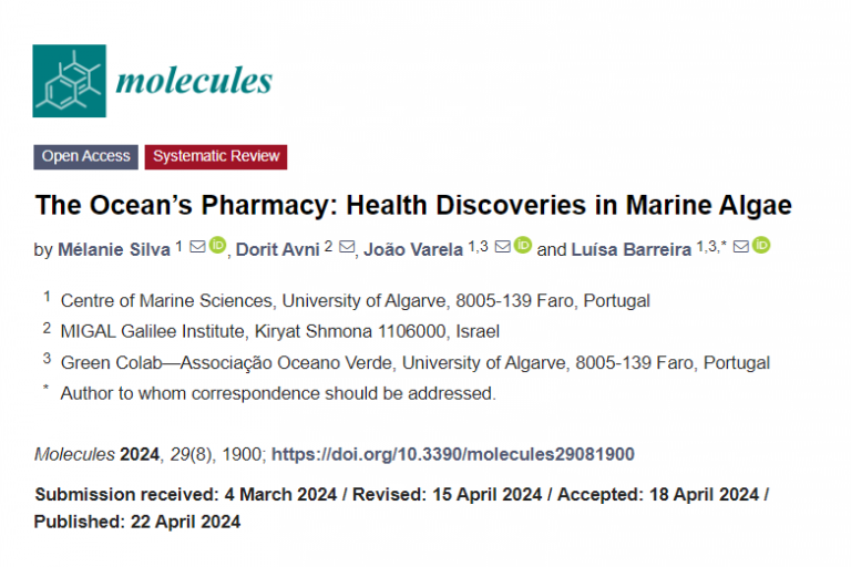 GreenCoLab Publications - Article at Journal of Molecules